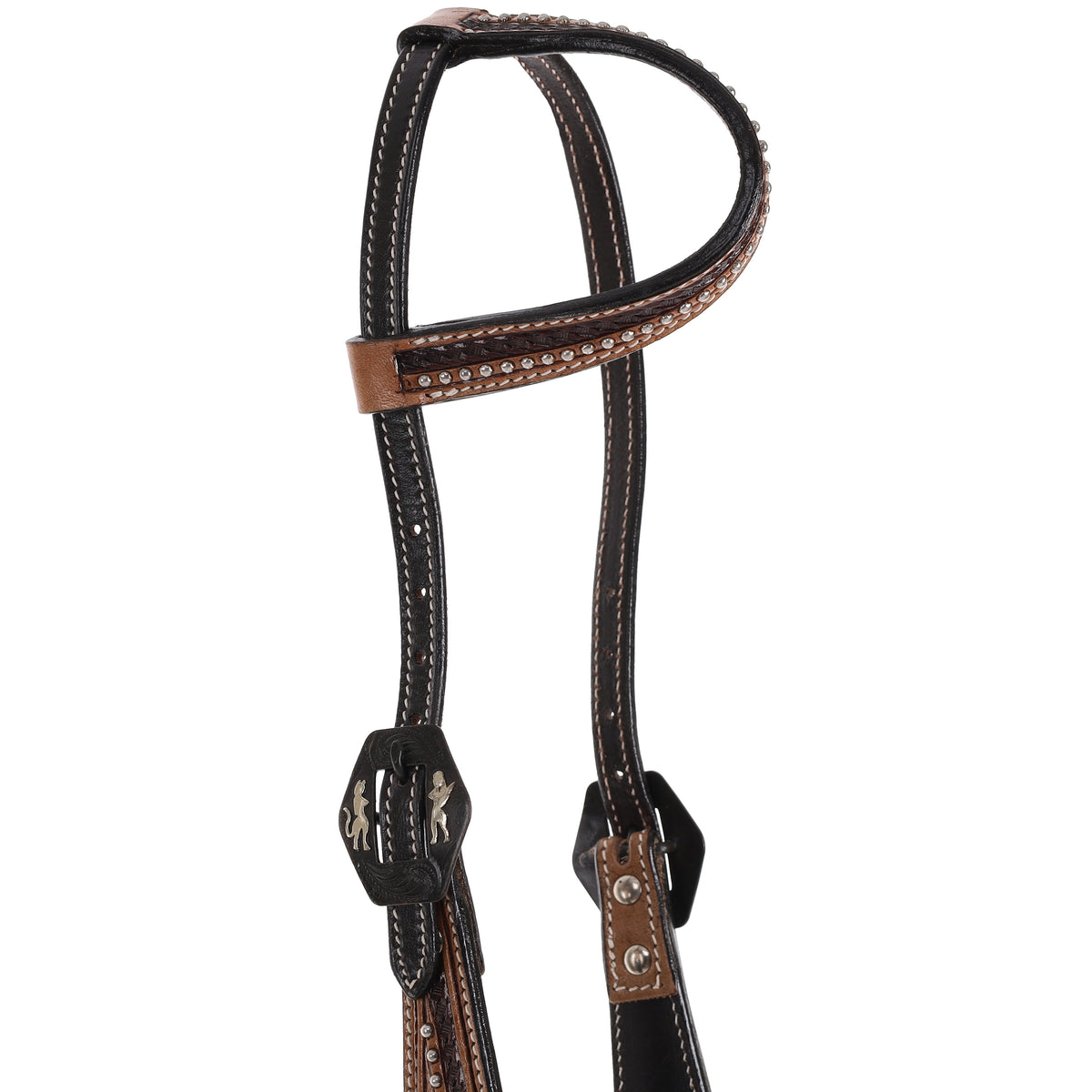 New! Showman One Ear Headstall with Angel and Devil Buckle – Country ...