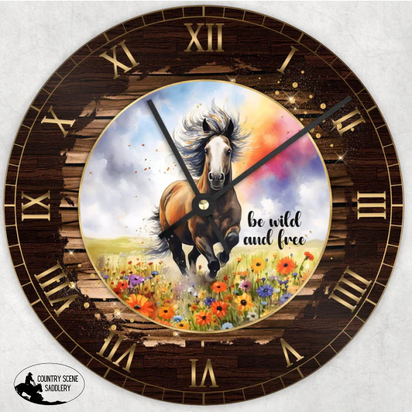New! Clock - Design 72 – Country Scene Saddlery and Pet Supplies