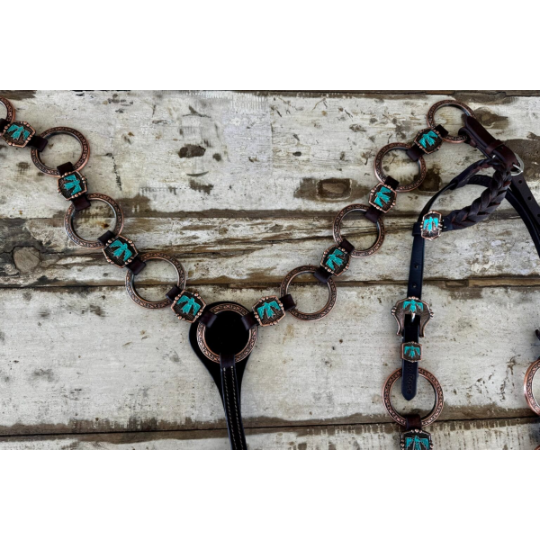 New! Ruby Rose Thunderbird Ring Tack Set – Country Scene Saddlery and ...