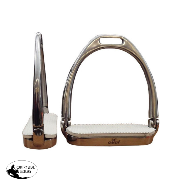 SWIVEL STIRRUPS – STAINLESS STEEL – Country Scene Saddlery and Pet Supplies